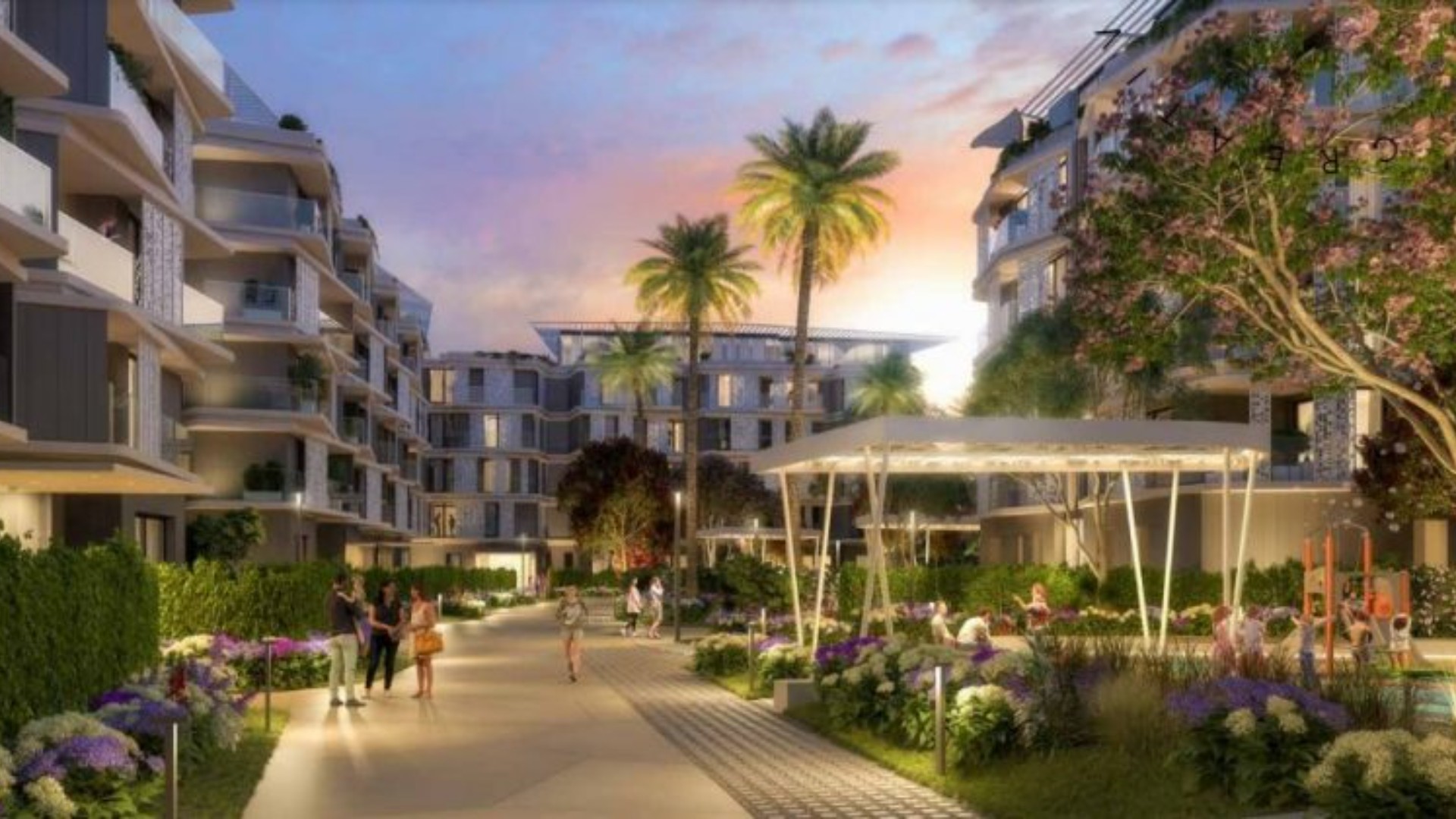 Resale Studio in Palm Hills Badya 60 sqm Fully Finished Near University ...